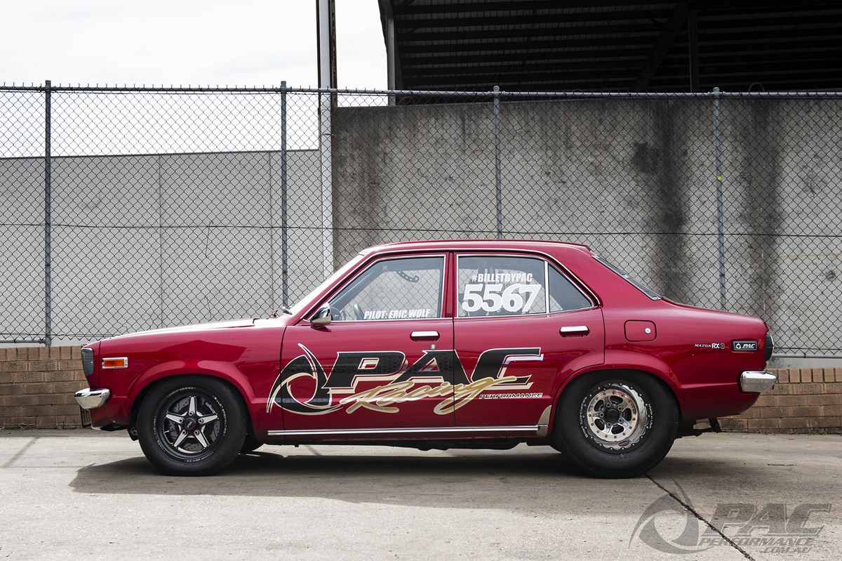 TRIPLE 20B RX3 7-SECOND STREET CAR. Pac Performance Racing
